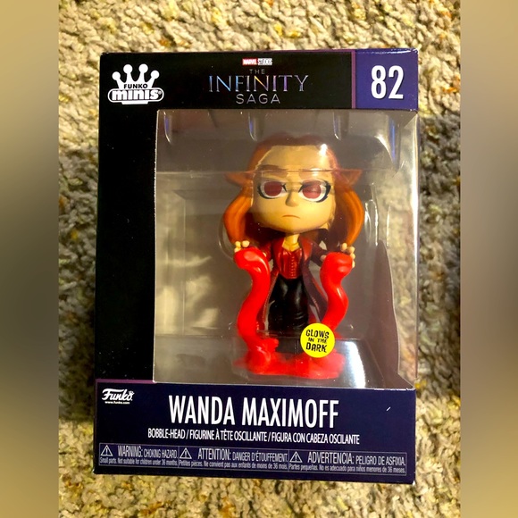 Toys | Funko Minis Marvel Studios Infinity Saga 82 Wanda Maximoff Glows ...